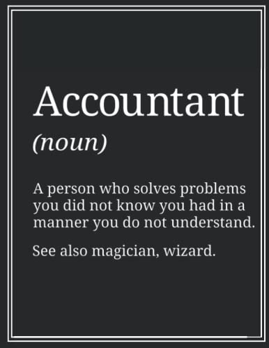 Accounting Ledger Book Funny Accountant Definition Business Expense 