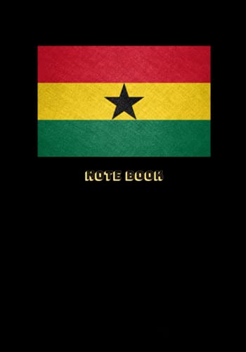 Ghana Notebook: college-ruled, lined pages (7 x 10 inches) 120 pages by ...