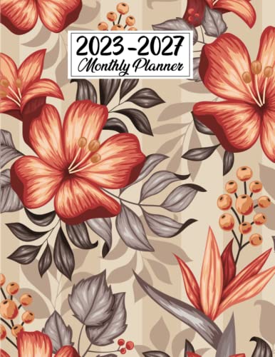 2023 - 2027 Monthly Planner: 5 Year Planner 2023-2027 Monthly | 60 ...