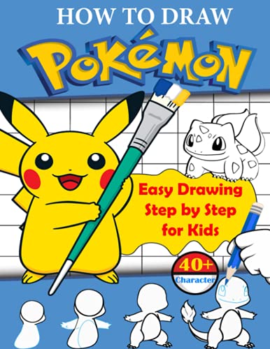 How to Draw Pokemon for Kids: Easy Drawing Step by Step for Kids, Learn ...