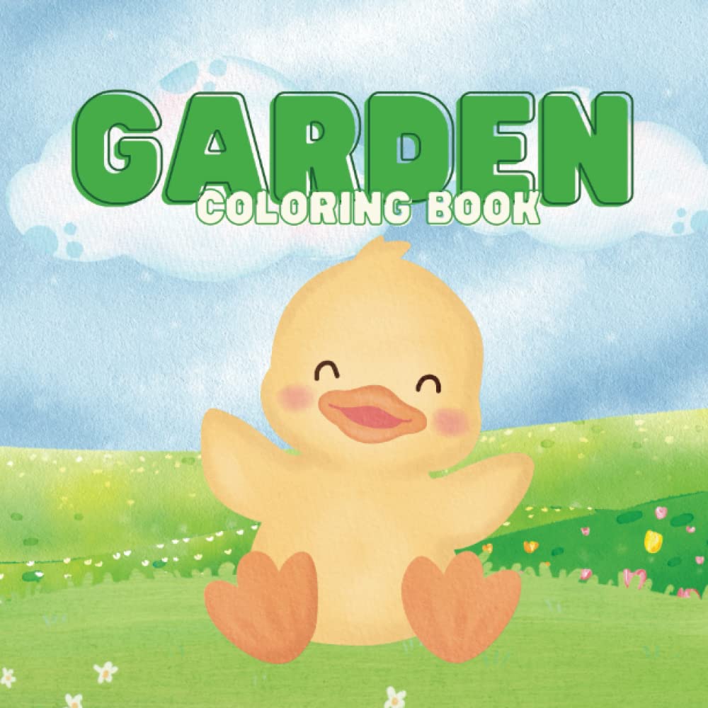 MINI Garden Coloring Book: Small Coloring Book for Kids by Mya Papaya ...