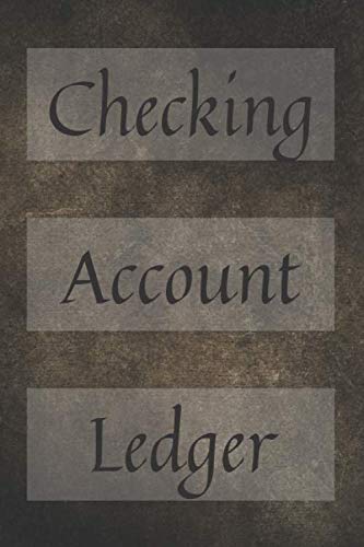 Checking Account Ledger: Payment Balance, Money Management Journal ...