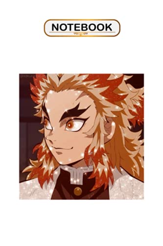 Notebook: Sparkly Rengoku, Journal 6 x 9, 100 Page Blank Lined ...