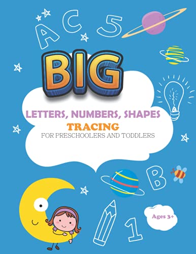 BIG Letter Tracing for Preschoolers and Toddlers: Homeschool Preschool ...