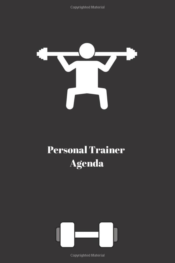 Personal Trainer Agenda: Appointment Book Personal Trainer: Undated 12 ...