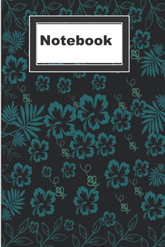 Tropical notebook: Spring,tropical,college ruled notebook for school by ...