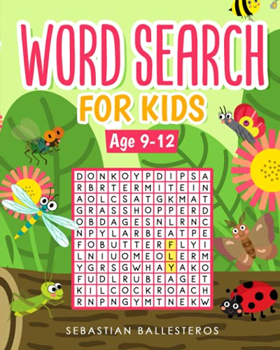 Word Search for Kids : 100 Word Searches Puzzles for boys and girls ...