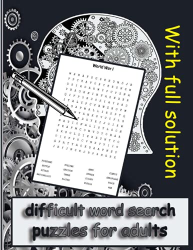 difficult word search puzzles for adults: Over 80 Cleverly Hidden Word ...
