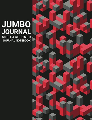JUMBO JOURNAL: 500-Page Lined Notebook | Extra Large Journal, Blank ...