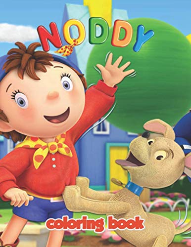 Nȯddy Coloring Book: JUMBO Nȯddy Colouring Book For Children, Amazing ...