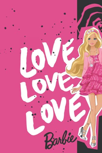 BARBIE: Barbie Notebook: Barbie Lovers Journal/ PINK Cute Journal/Notes ...