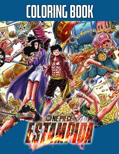 One Piece Stampede Coloring Book: 30+ Coloring Pages. ?Perfect Coloring ...