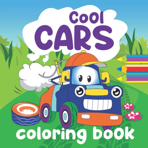 Cool Cars - Coloring Books: Creative coloring book with of the coolest ...