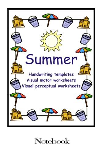 Notebook - Great Summer Activity Books, Handwriting: HandWriting_6in x ...