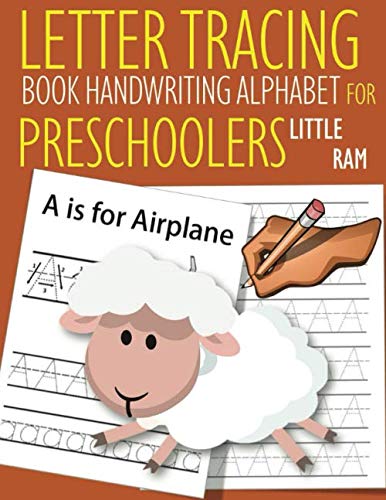 Letter Tracing Book Handwriting Alphabet for Preschoolers Little Ram ...