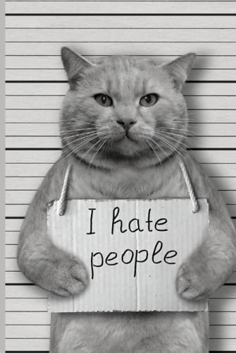 FUNNY CAT MEME NOTEBOOK journal diary notepad BOOK cute gift men women ...