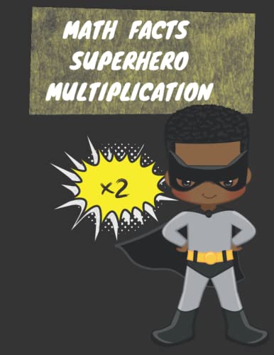 Math Facts Superhero Multiplication: Hero Math Facts Workbook: Hero ...