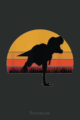 Tyrannosaurus Dinosaur Dino Jurassic Notebook: Cute Trendy Dinosaur ...