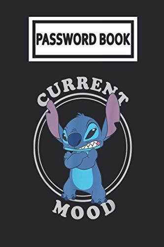 Password Book: Lilo and Stitch Angry Stitch Current Mood Password ...