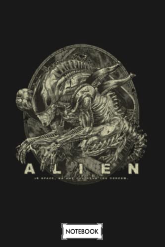 The Xenomorph 1979 Science Fiction Notebook: Matte Finish Cover, Diary ...