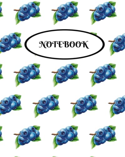 Notebook: Blueberry Print Notebook by Java Colori | Goodreads