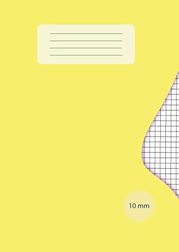 Maths Exercise Book A4 10mm: A4 School Exercise Book,10mm (1cm) Squared ...