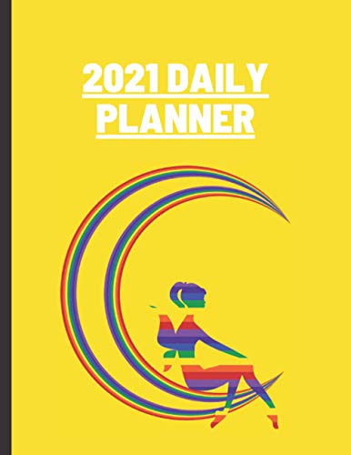 2021 Daily Planner: Months Agenda Planner /Monthly Planner Academic ...