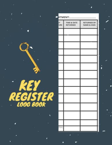 key register log book: Key Inventory Sheet - Key Checkout System for ...