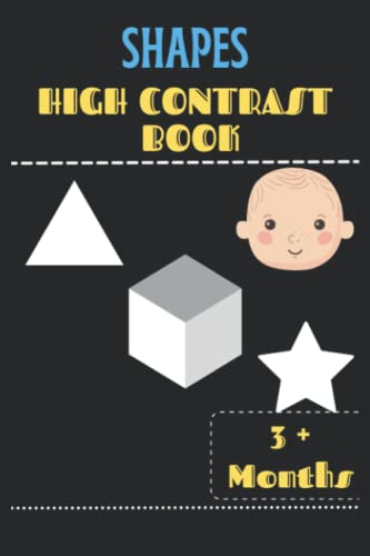 High Contrast Book with Shapes: High contrast images with shapes ...