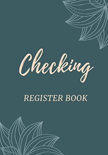 Checking Register Book: Personal Checking Account Balance Register ...