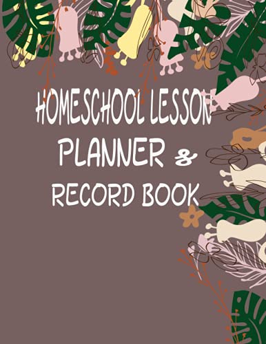 Homeschool Lesson Planner & Record Book: Homeschool Mama daily ...