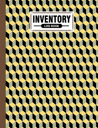 Inventory Log Book: Premium Cube Cover Inventory Log Book, Inventory ...