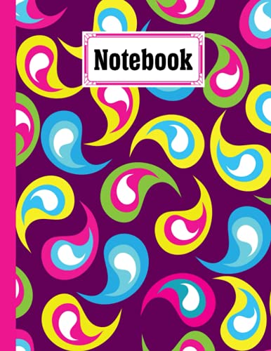 Notebook: Color Cover | College Ruled Composition Notebook For Students ...