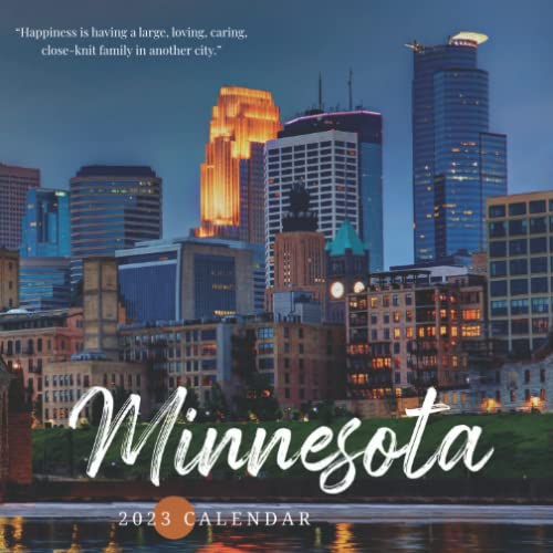 Minnesota Calendar: Beautiful 2023 Calendar Gift for Family, Friends ...