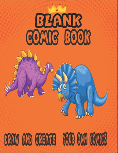 blank comic book (draw and create your own comics): For Kids & Adults ...