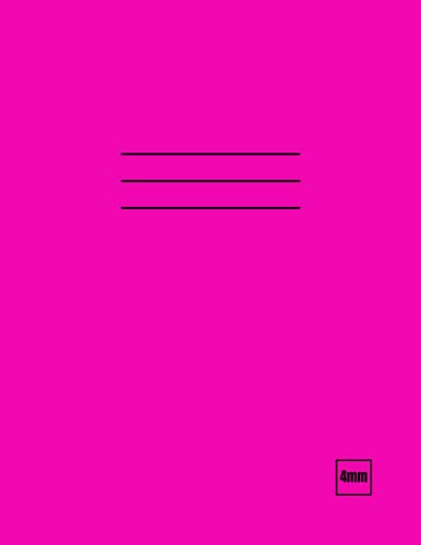 Graph Paper Jotter Pad 4x4: 4mm (0.4 cm) Squared Quad Ruled Grid Paper ...