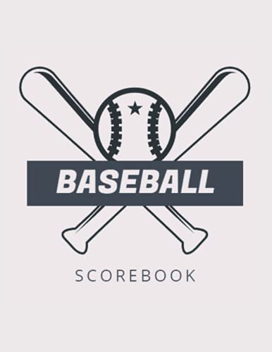 Baseball Scorebook: Baseball Record Book, 120 Baseball and Softball ...