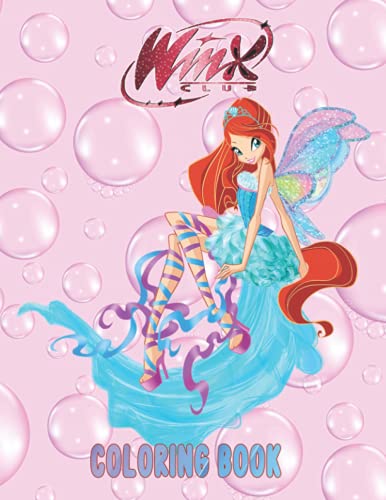 WINX CLUB COLORING BOOK: Perfect gift for fans of WINX CLUB, of +100 ...