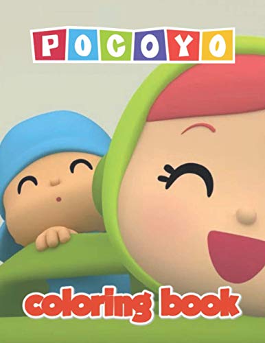 Pocoyo Coloring Book: JUMBO Coloring Book For Kids | Ages 2-13+ Pocoyo ...