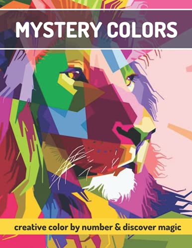 Mystery colors creative color by number & discover magic: Stress ...