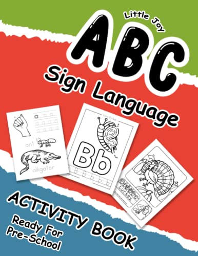 ABC Sign Language Activity Book: Unique ASL Learn American Sign ...