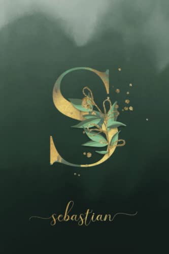 Sebastian: Unique Customized Journal Gift for Sebastian - Monogram ...