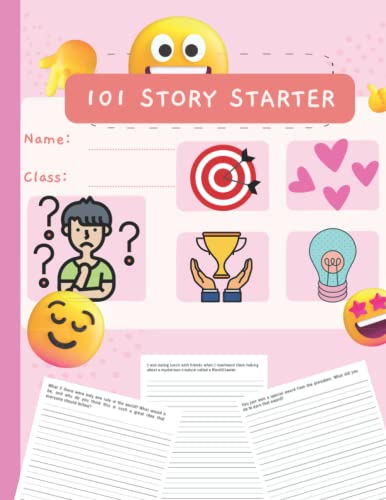 101 Story Starter Journal For Kids: Creative Writing Prompts Journal ...
