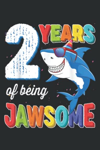 2 Year Old Toddlers Kids Jawsome Shark 2Nd Birthday: Daily Planner ...