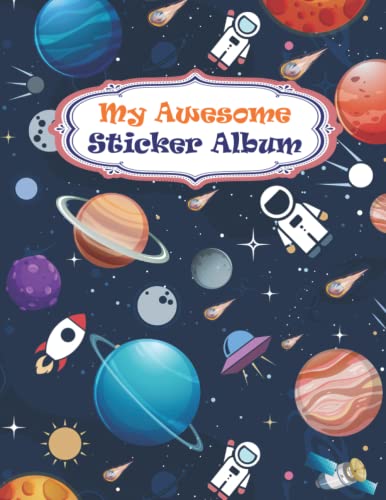 My Awesome Sticker Album: The Perfect Sticker Collecting Book for Boys ...