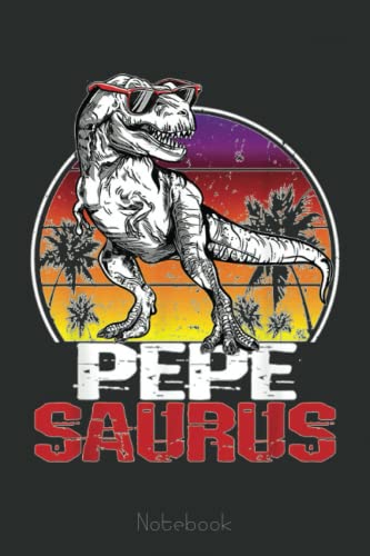 Pepesaurus Dinosaur Pepe Saurus Family Matching Notebook: Cute Trendy ...
