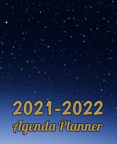 2021-2022 Agenda Planner: Two Years 24 Months Calendar Monthly Planner ...