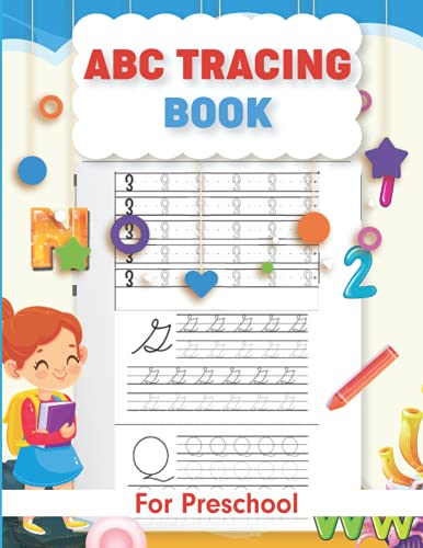 Abc tracing book for preschool: Handwriting practice workbook to ...
