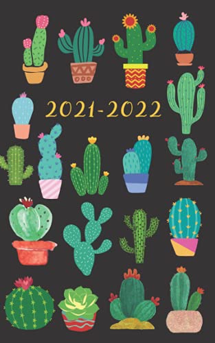 Academic Planner 2021-2022 weekly and monthly: Pocket Planner July 2021 ...