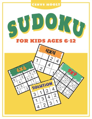 Sudoku Puzzles Book For Kids: 510 Puzzles for Childrens and Beginners ...